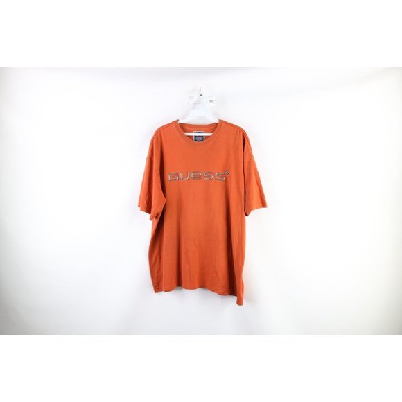 Guess | Shirts | Vintage 9s Guess Mens Xl Faded Spell Out Bubble Letter ...
